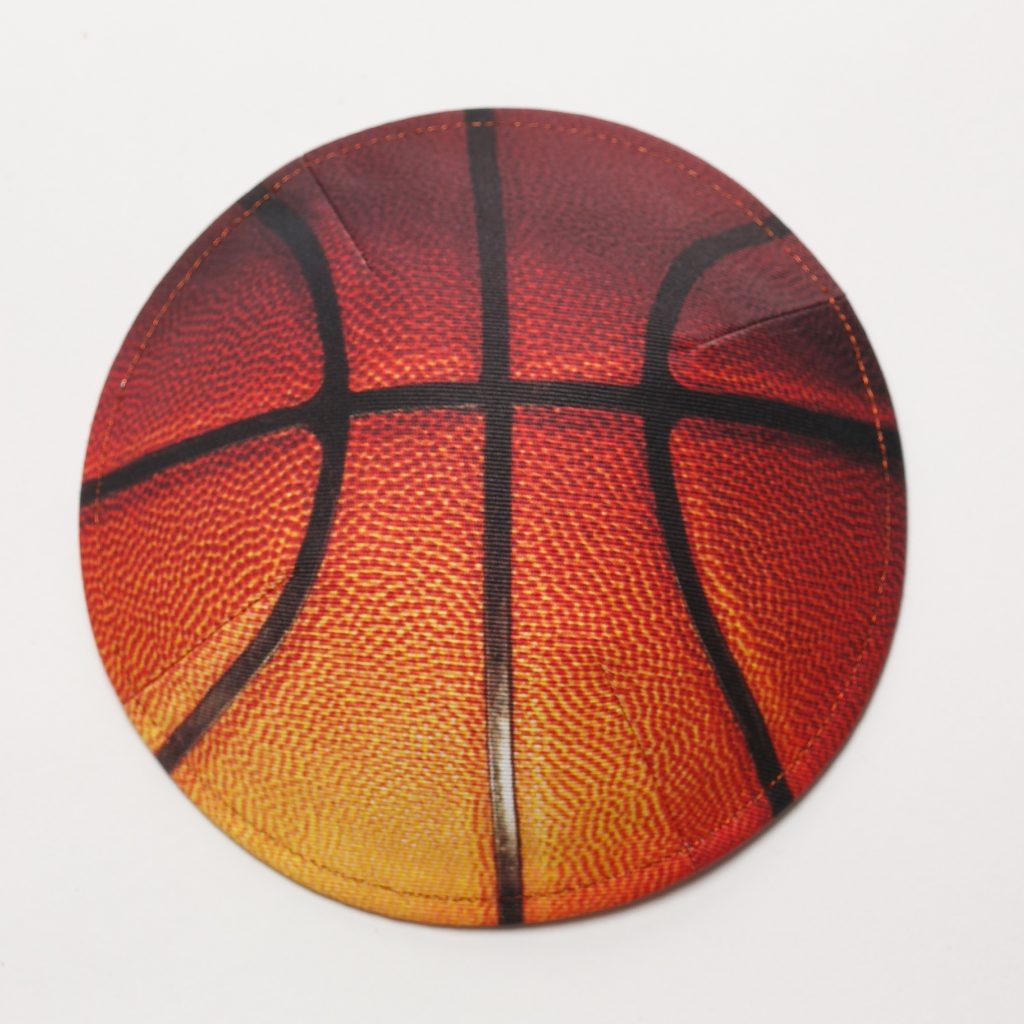 Basketball - Men's Cotton Sports Kippah - The Tallis Lady