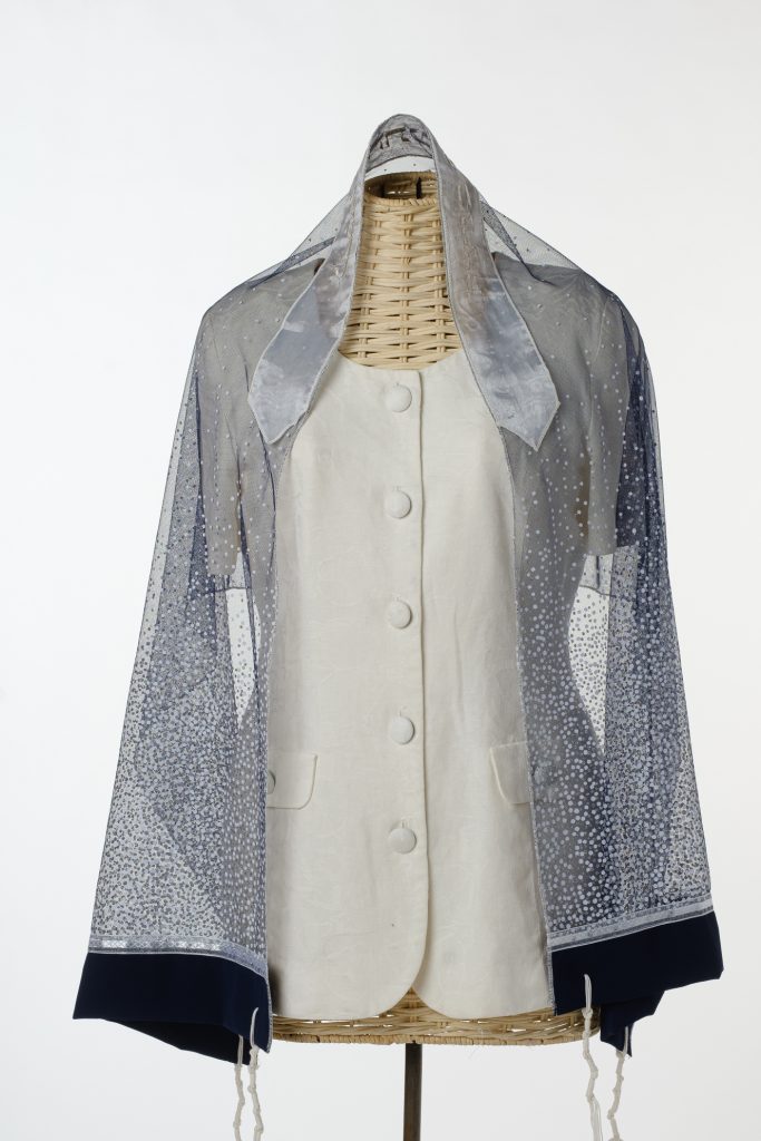 Billie - Women's Handmade Sheer Organza Tallit - The Tallis Lady